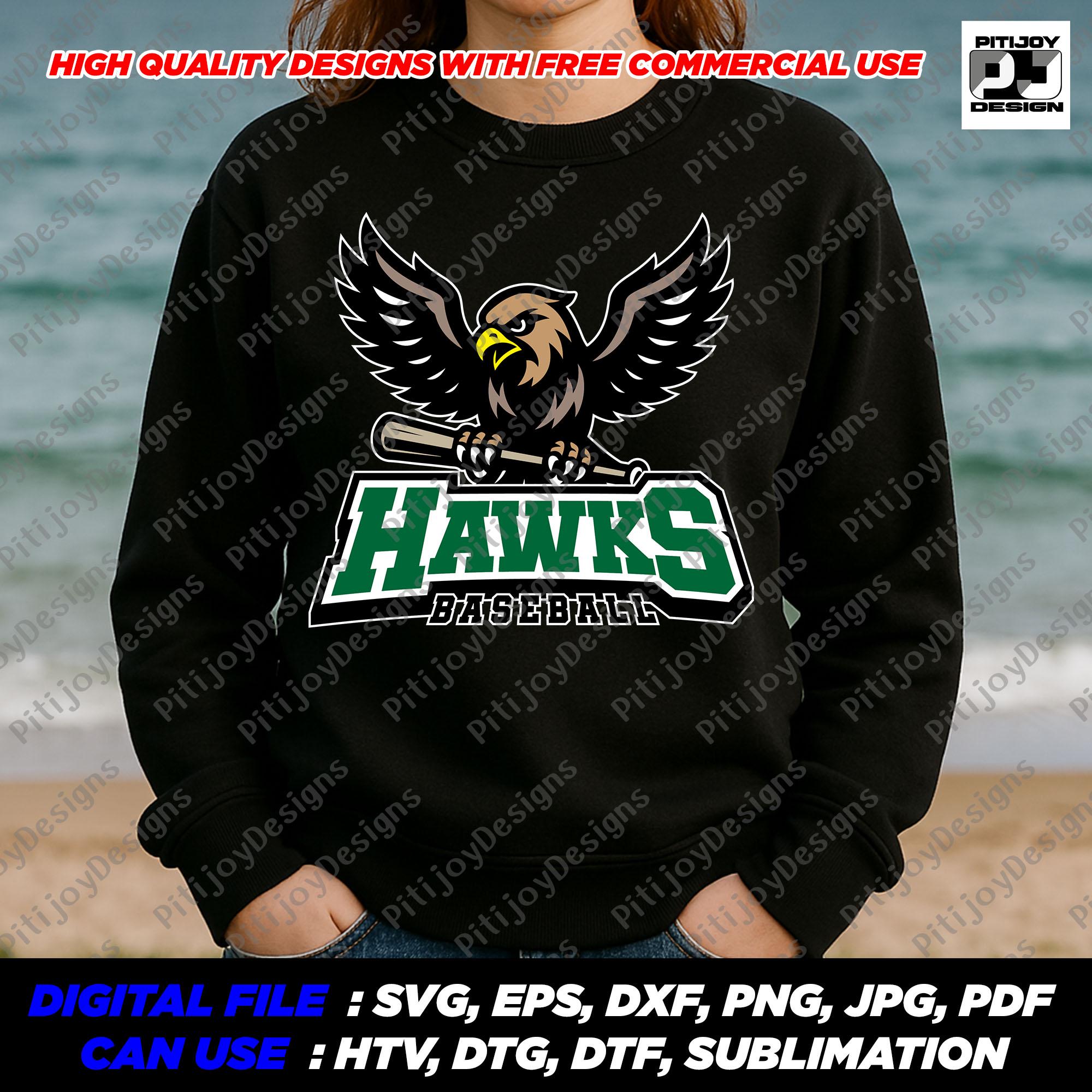 Hawks Baseball Svg, Hawk Baseball Svg, Hawk Svg, Hawks Svg,digital ...