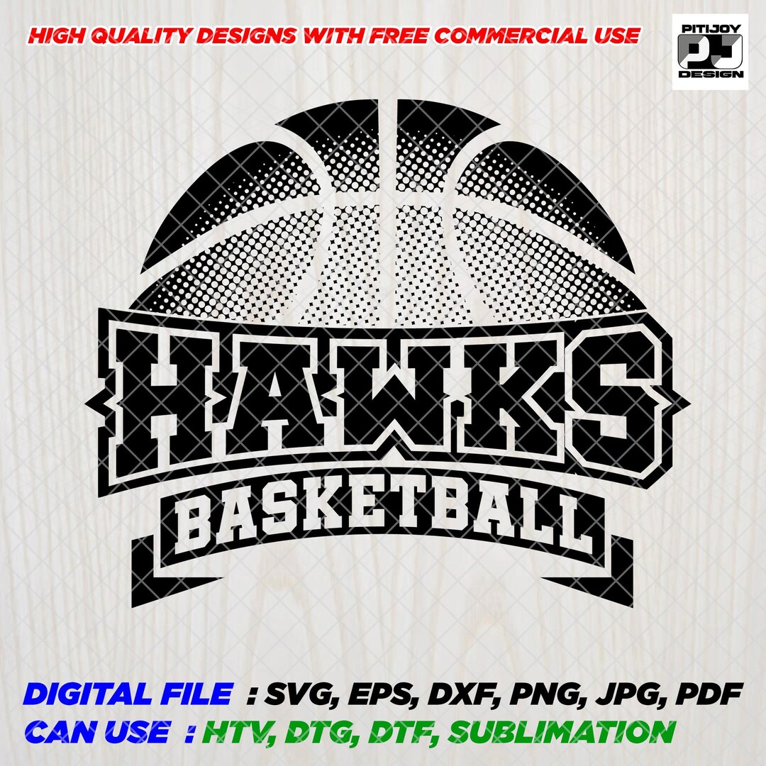 Hawks SVG, Hawk SVG, Digital Cut File for Cricut and Silhouette, School ...