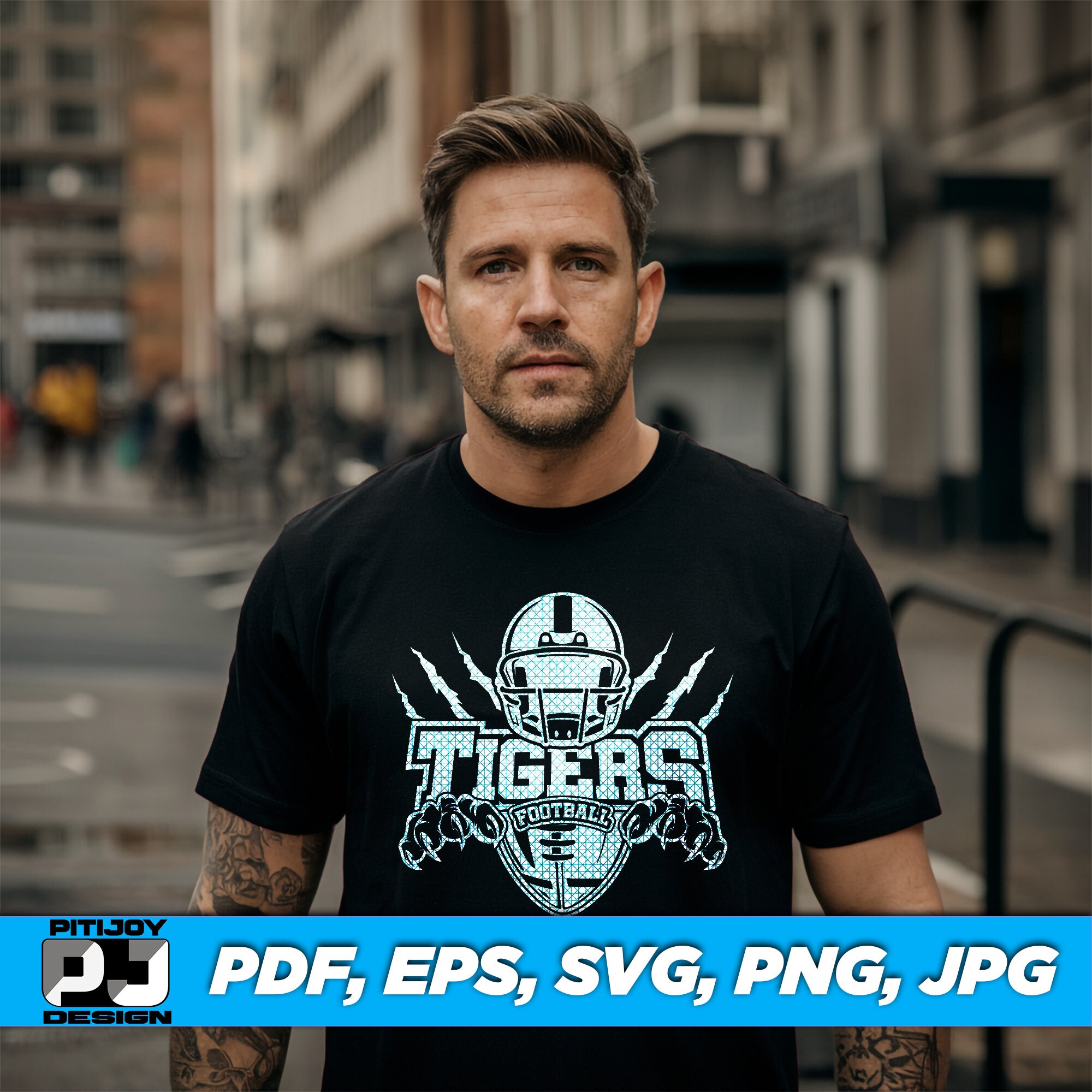 Tigers Football Svg Tiger Football Svg Tigers Football Png Tigers Svg ...
