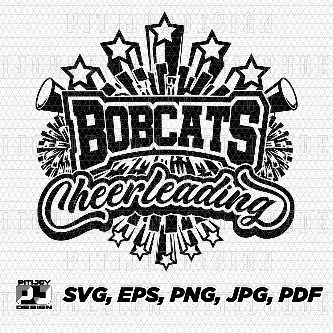 Bobcats Cheer SVG PNG, Bobcats Svg, Bobcat, Cheer Svg, Bobcats Vibes ...