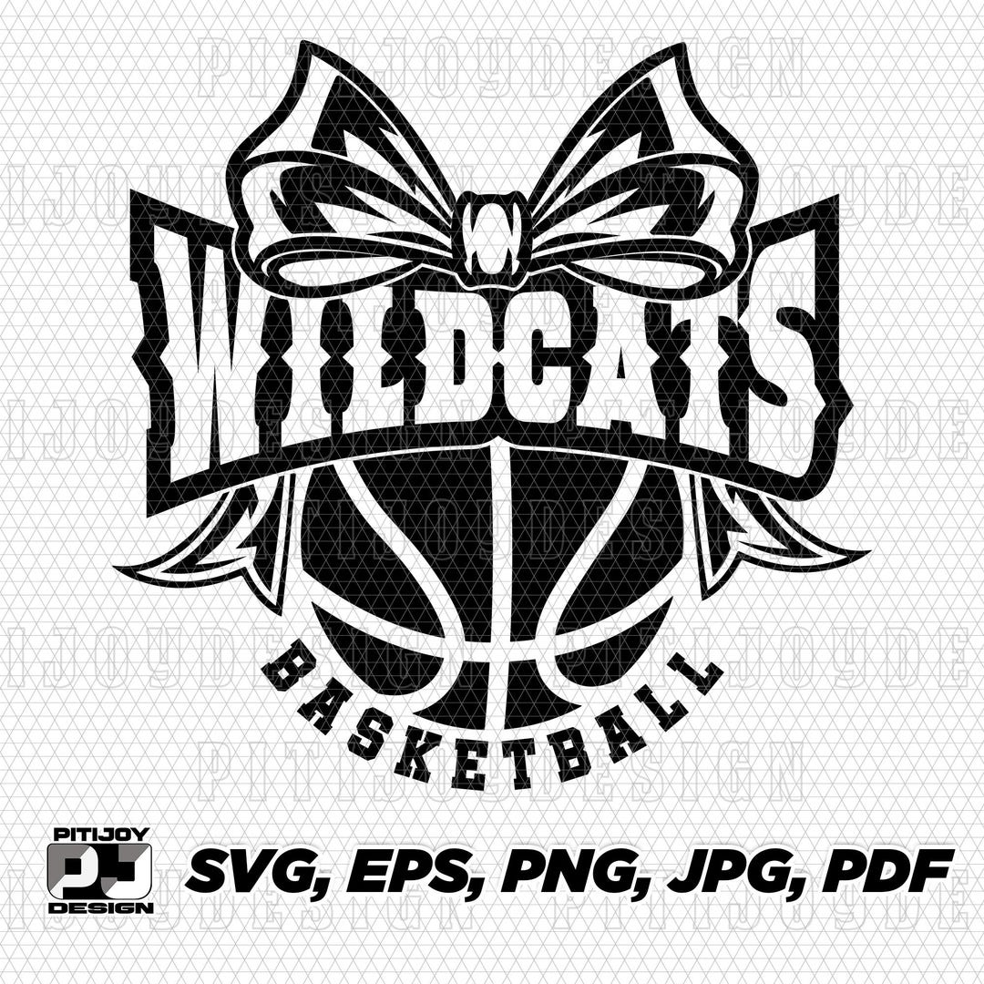 Wildcats Basketball Svg, Wildcat Basketball Svg, Wildcats Basketball ...
