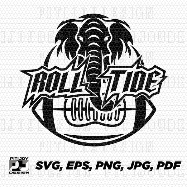 Roll Tide Svg - Etsy