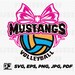 Mustangs Volleyball Svg Mustang Volleyball Svg Mustangs Volleyball Svg ...