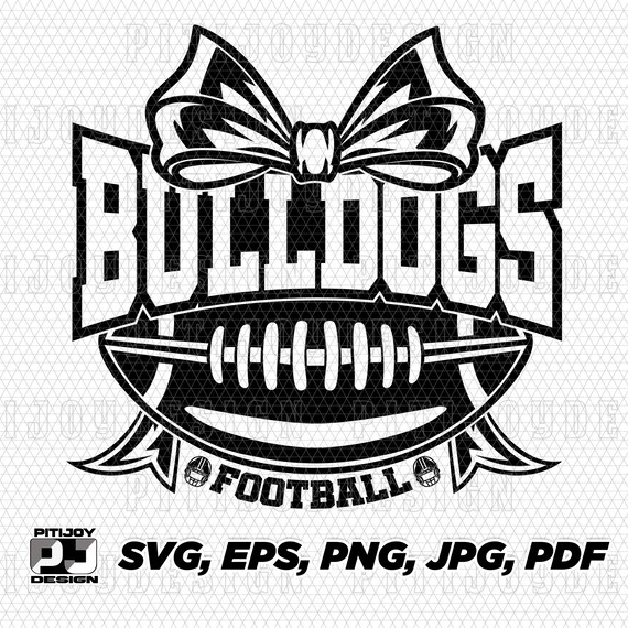 Bulldog Football Logo