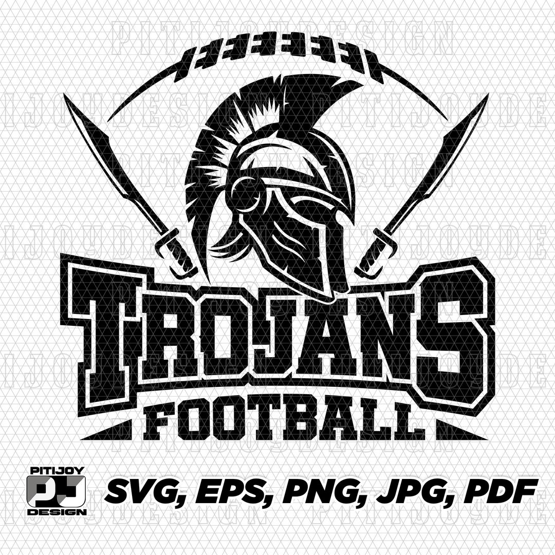Trojans Football Svg, Trojan Football Svg, Trojans Svg, Trojan Svg ...