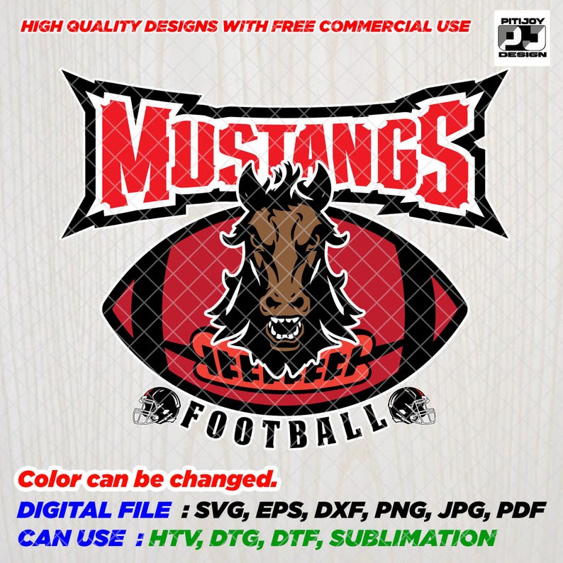 Mustangs SVG, Mustang SVG, Mustangs Football, School Spirit Shirt ...