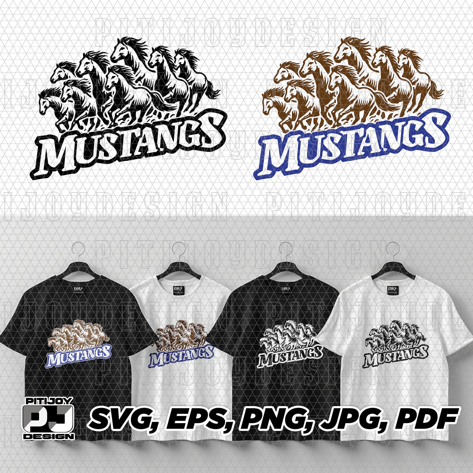 Mustangs Svg, Mustangs School, Mustang Svg Sublimation Design, Mustangs ...