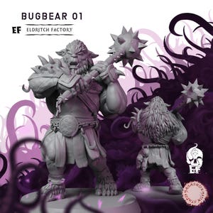 Bugbears | 3D Printed Fantasy Tabletop Miniatures - 28MM - 100MM ...
