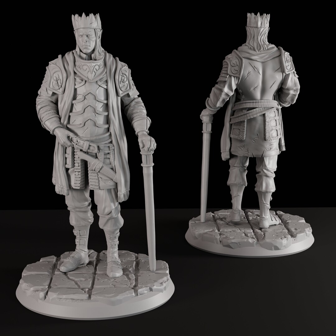 The Pale Emperor Fantasy Tabletop Miniature 28MM 100MM Dungeons and ...