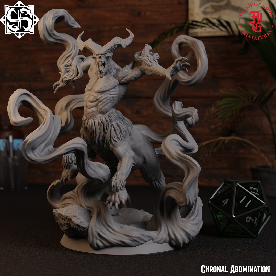 Chronal Abomination | Fantasy Tabletop Miniature - 28MM - 54MM ...