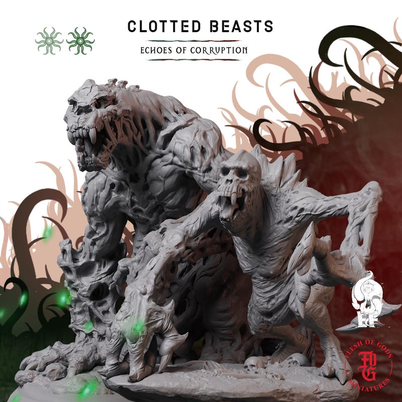 Dnd Beast Miniatures - Etsy UK