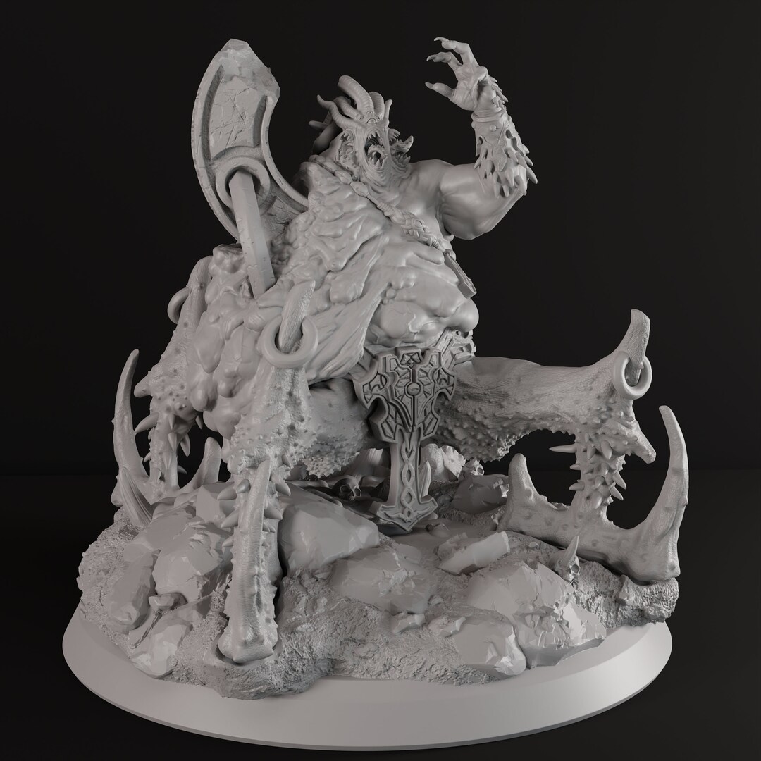 Magoth the Martyromancer Fantasy Tabletop Miniature 28MM 54MM Dungeons ...