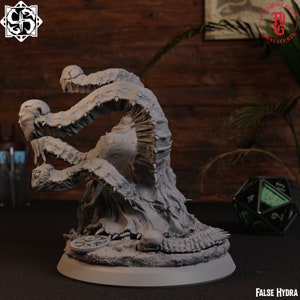 False Hydra | Fantasy Tabletop Miniature - 28MM - 54MM | Dungeons and ...