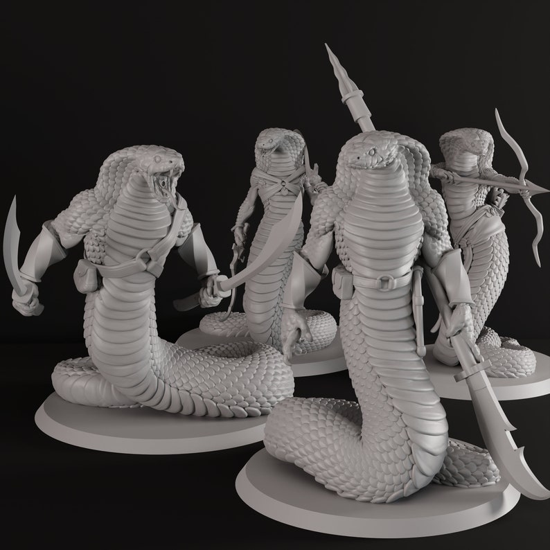 Scaleborn 3D Printed Fantasy Tabletop Miniatures 28MM - Etsy UK