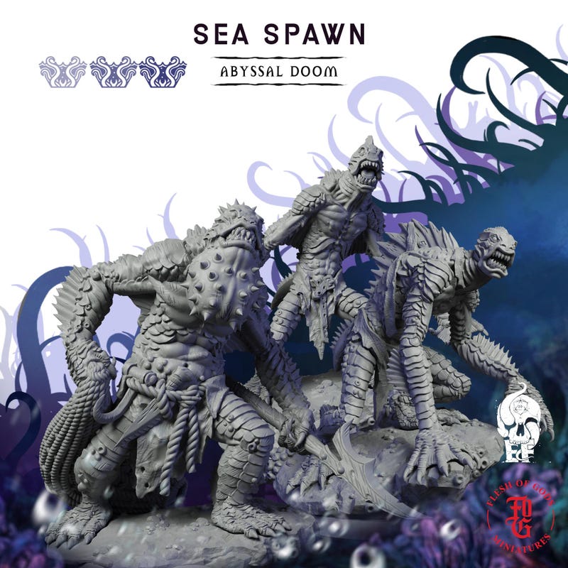 Miniature Deep Sea Creatures - Etsy UK