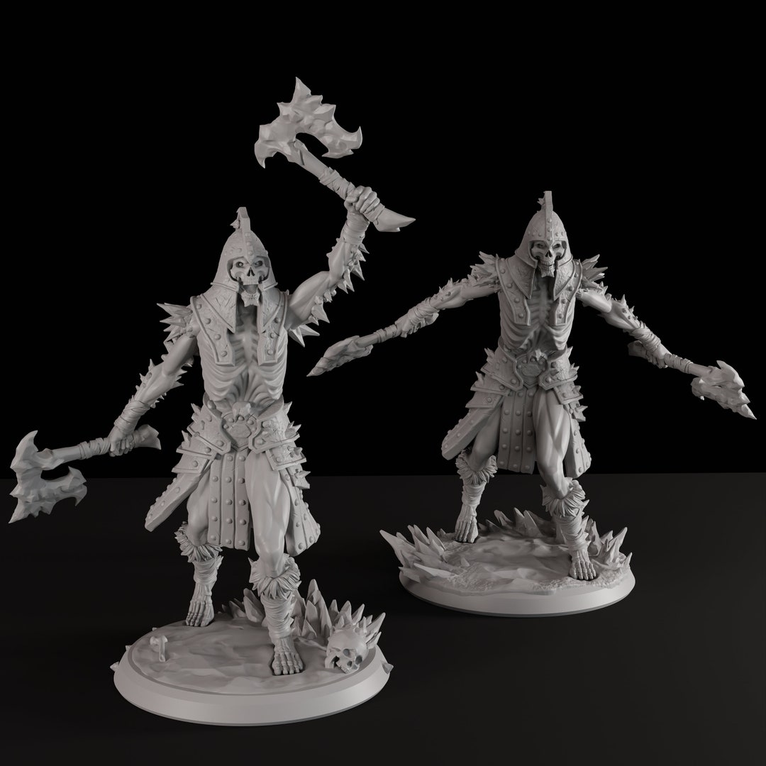 Frost Wights 3D Printed Fantasy Tabletop Miniatures 28MM - Etsy UK