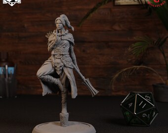 Dnd Miniature Goliath Fighter Brawler Miniature for Dungeons and ...