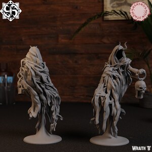 Wraiths | 3D Printed Fantasy Tabletop Miniatures - 28MM - 100MM ...