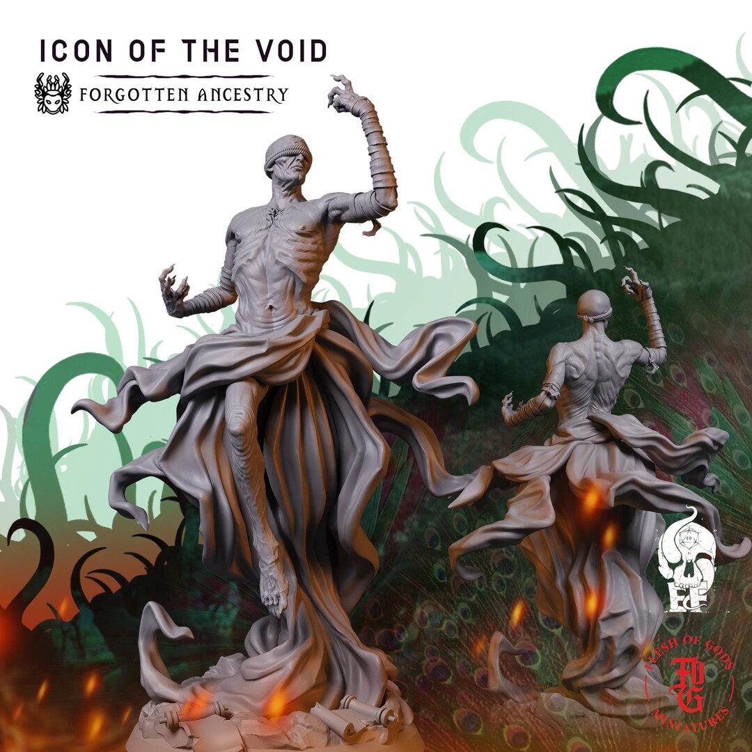 Icon of the Void | Fantasy Tabletop Miniature - 28MM - 85MM | Dungeons ...