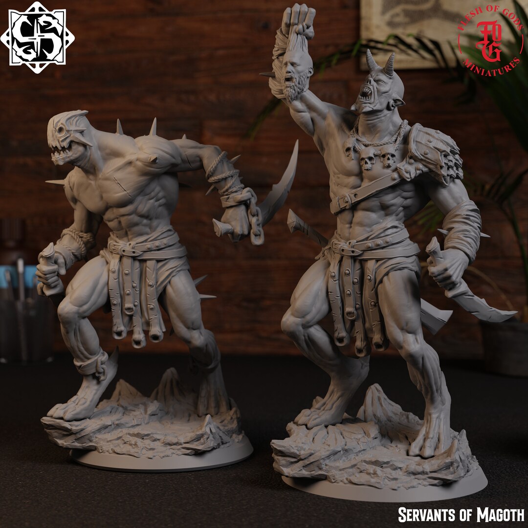 Servants of Magoth | Fantasy Tabletop Miniature - 28MM - 100MM ...