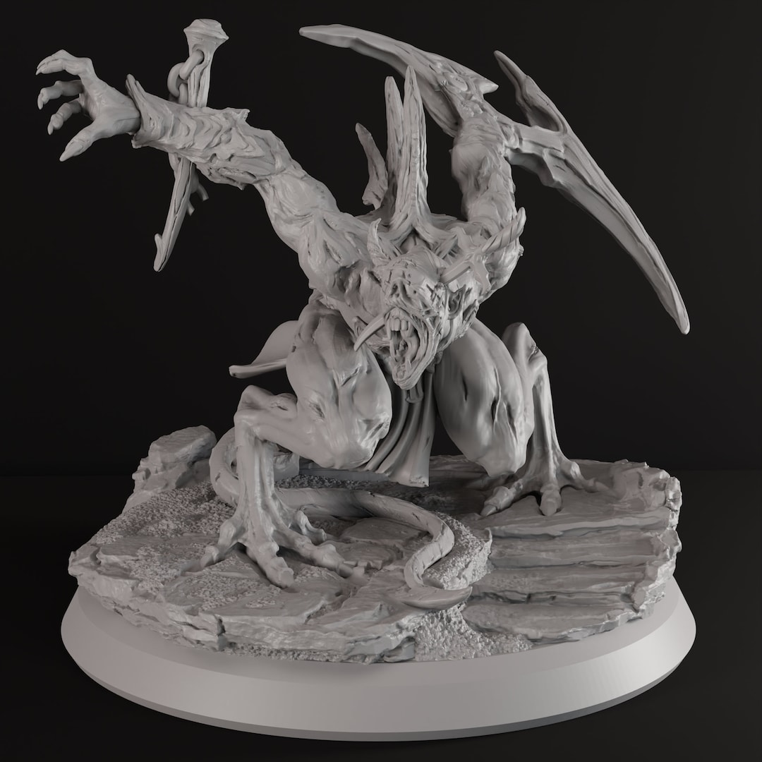 Deep Scourge Fantasy Tabletop Miniature 28MM 100MM - Etsy
