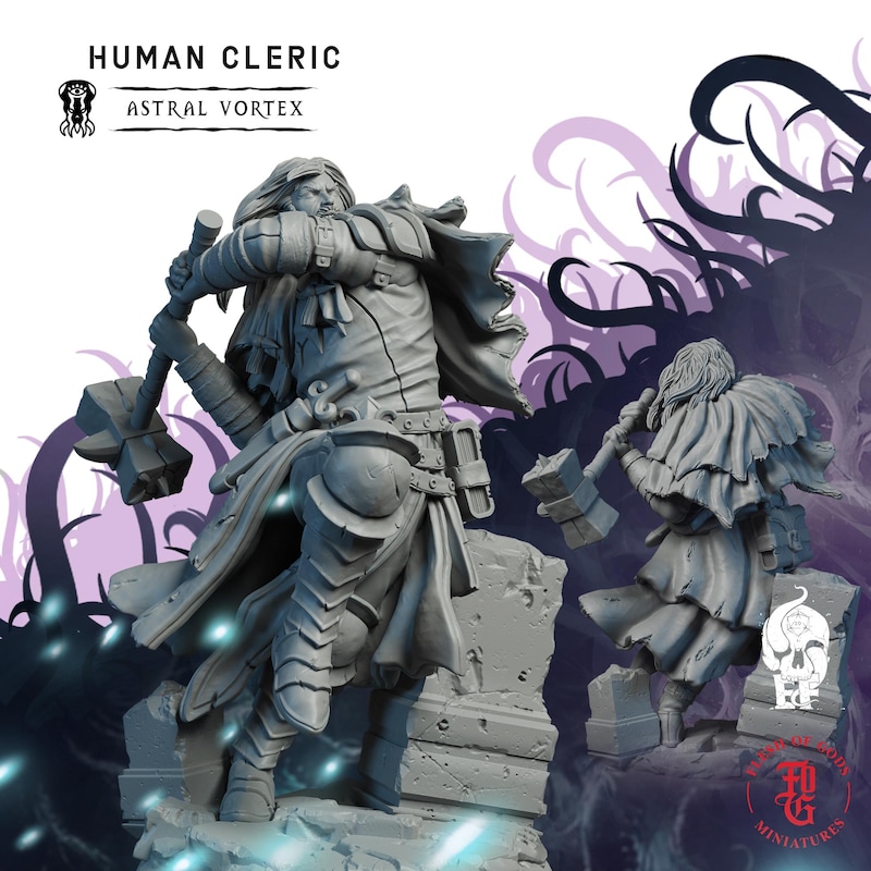 Dnd Mini Human Hammer - Etsy UK