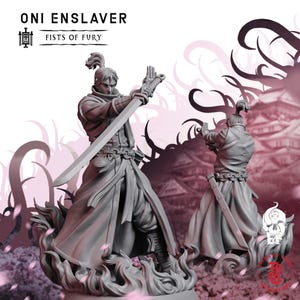 Oni Enslaver | Fantasy Tabletop Miniature - 28MM - 100MM | Dungeons and ...