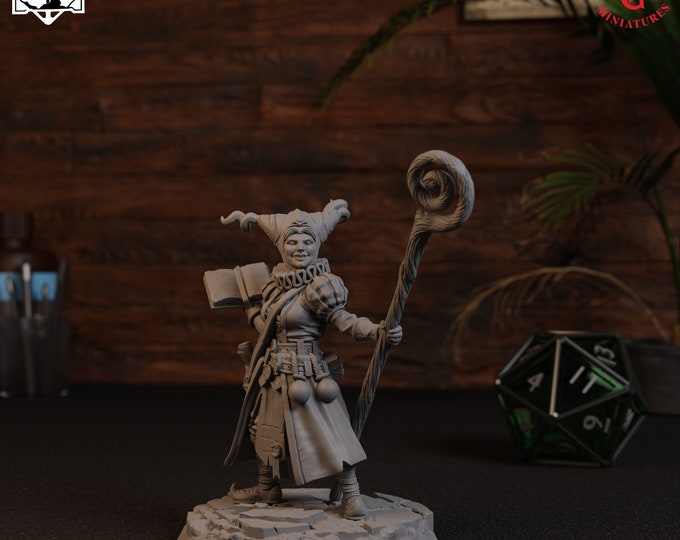 Gnome Archmage Miniature Halfling Dungeons and Dragons Mini RPG ...
