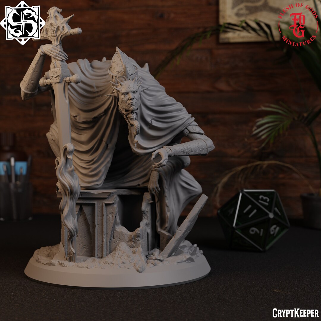 Cryptkeeper | Fantasy Tabletop Miniature - 28MM - 54MM | Dungeons and ...