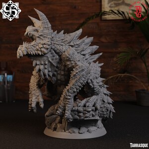 Tarrasque Fantasy Tabletop Miniature 28MM 36MM Dungeons and Dragons DND ...