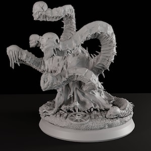 False Hydra Fantasy Tabletop Miniature 28MM 54MM Dungeons and Dragons ...