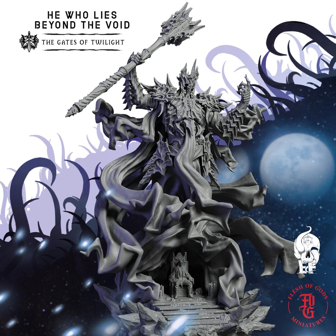 He Who Lies Beyond the Void | Fantasy Tabletop Miniature - 28MM - 54MM ...