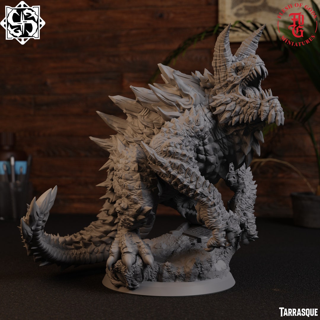 Tarrasque | Fantasy Tabletop Miniature - 28MM - 36MM | Dungeons and ...