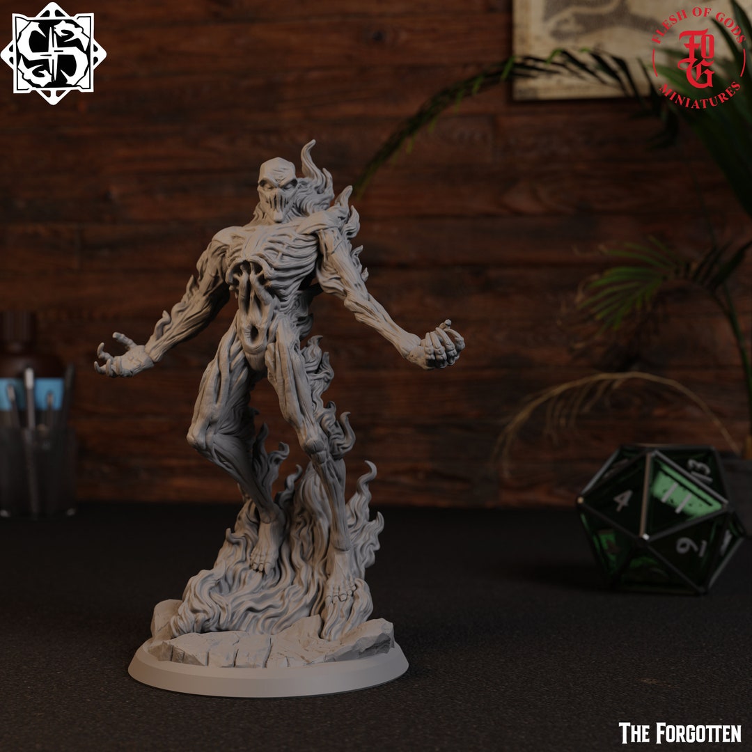 The Forgotten Fantasy Tabletop Miniature 28MM 100MM Dungeons and ...
