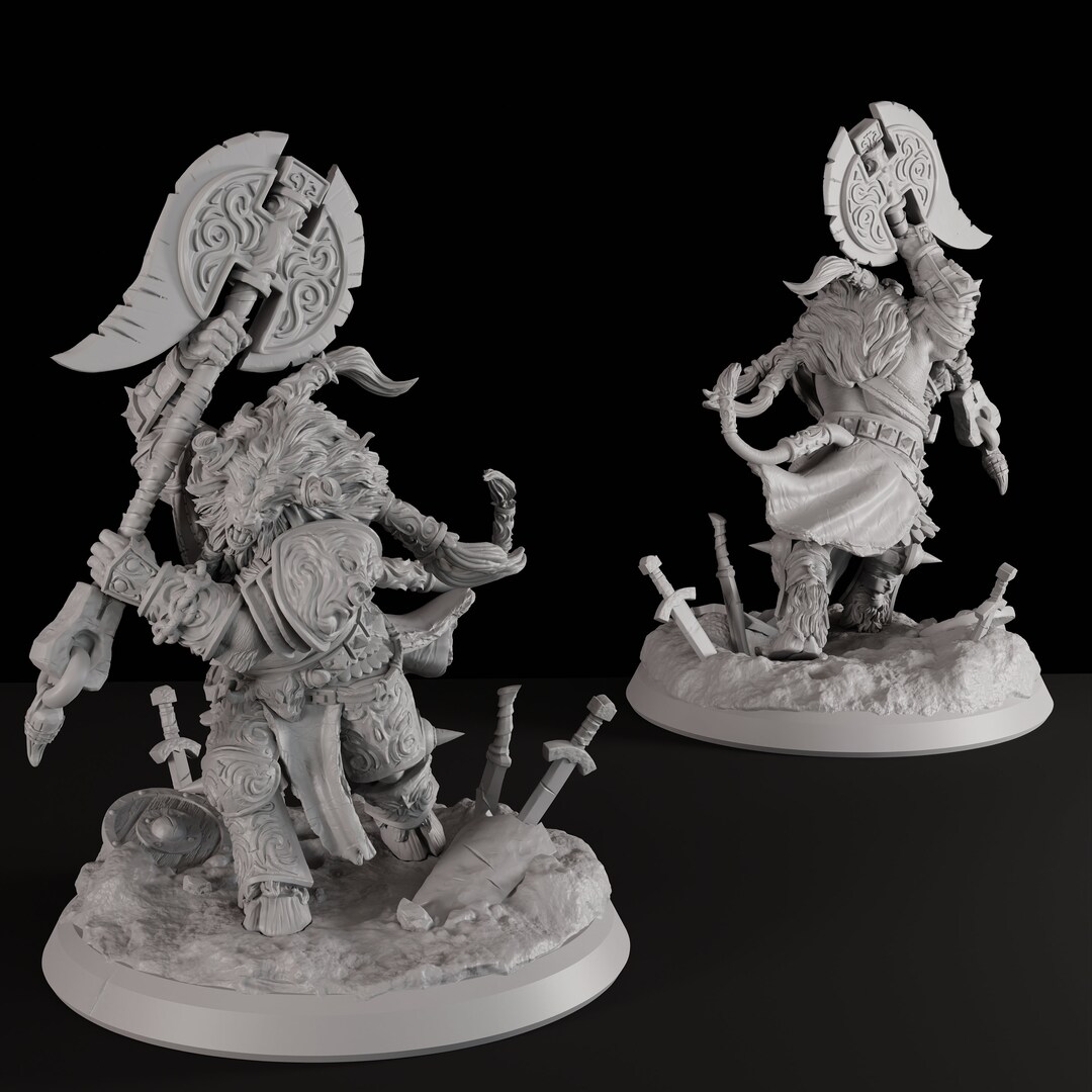 Armoured Minotaur Fantasy Tabletop Miniature 28MM 54MM - Etsy