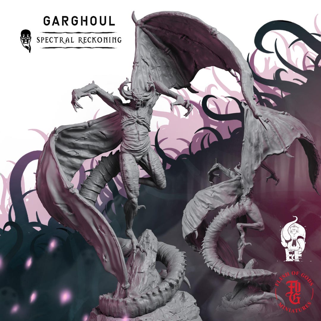 Garghoul | Fantasy Tabletop Miniature - 28MM - 40MM | Dungeons and ...