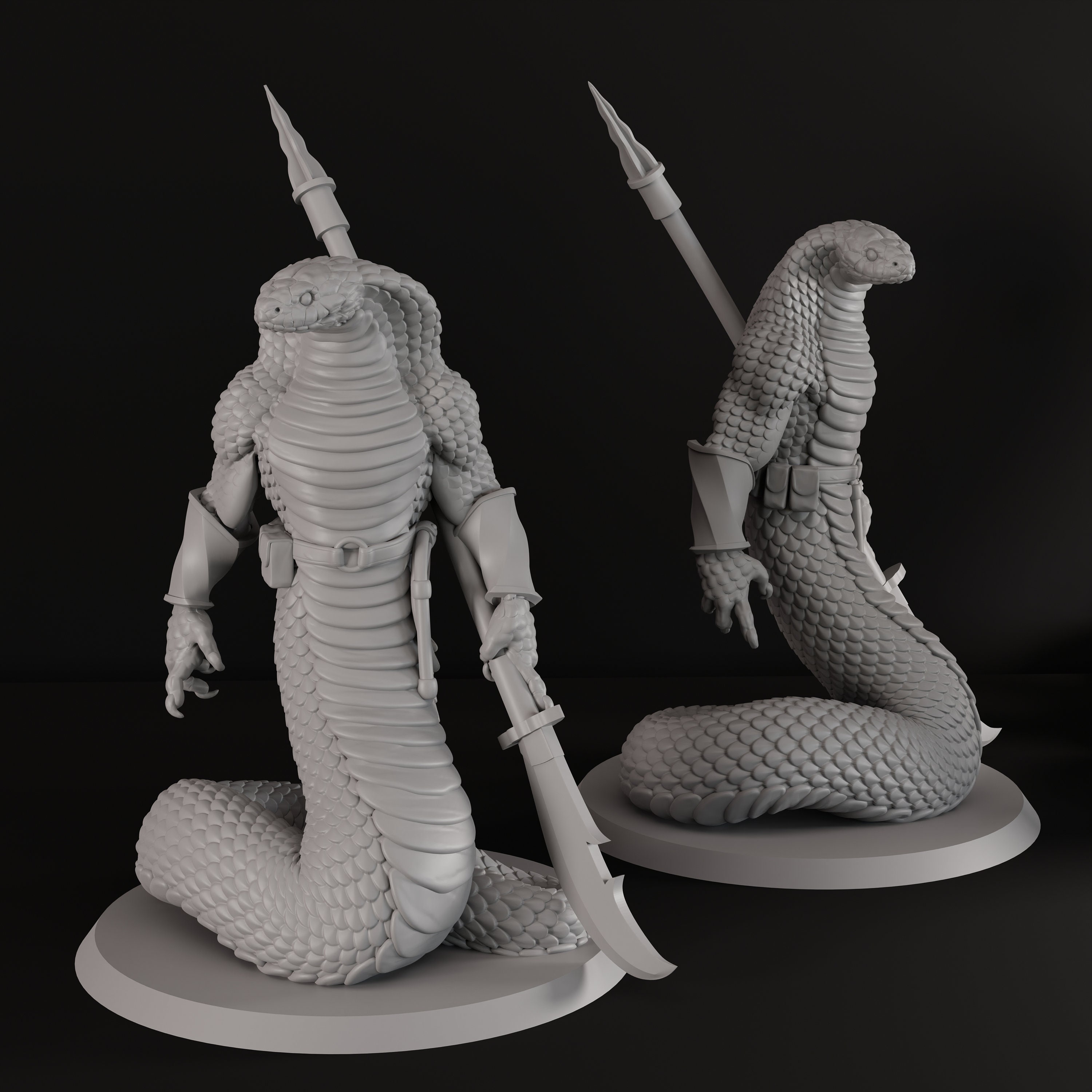 Scaleborn 3D Printed Fantasy Tabletop Miniatures 28MM - Etsy UK