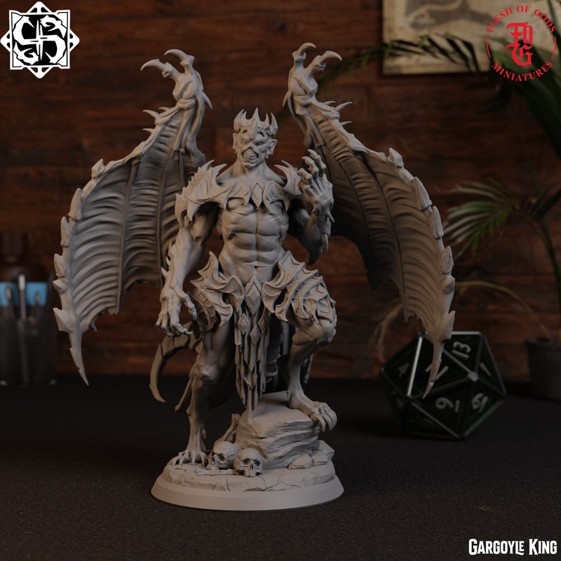 Resin Gargoyle - Etsy