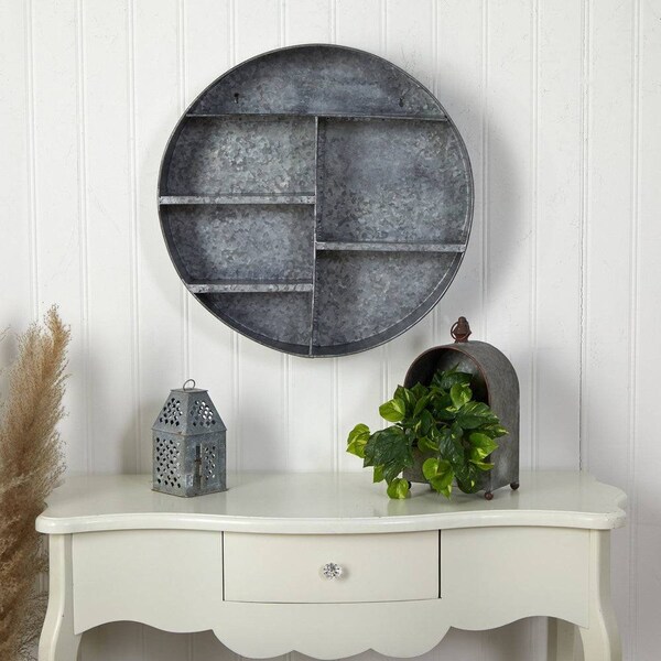 Galvanized Wall Shelf - Etsy