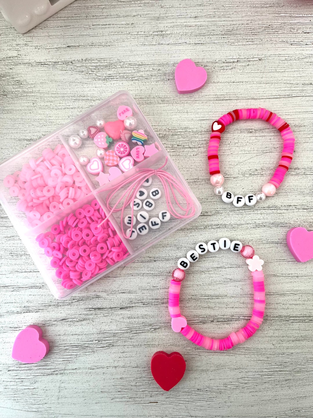 Make Your Own Bracelet Kit | BFF | Bestie | Swiftie Valentine’s Day ...