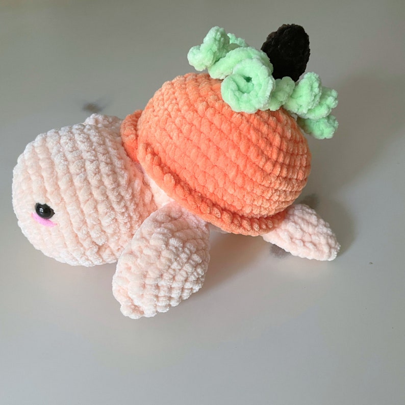 Pumpkin Turtle Crochet Pattern, PDF Download, Toy Crochet Pattern ...
