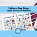 Father's Day Bingo Cards, 20 Father's Day Bingo Cards,instant Download ...