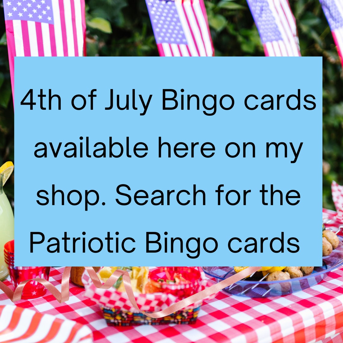 Memorial Day Bingo Cards, Patriotic Bingo,instant Download, Military ...