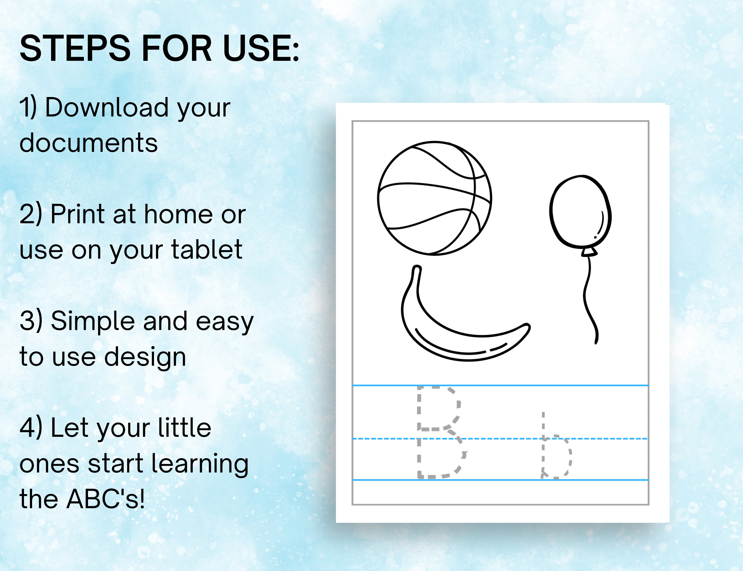 Alphabet Tracing Printable, A to Z Letters, Upper and Lower Case ...
