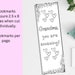 Mother's Day Printable Coloring Bookmark, Gifts for Grandma, Presents ...