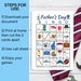 Father's Day Bingo Cards, 20 Father's Day Bingo Cards,instant Download ...