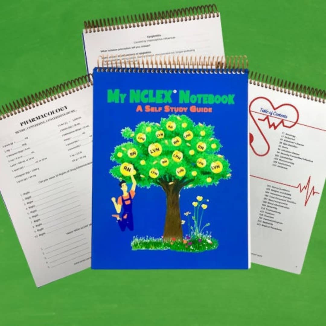 My NCLEX Notebook A Self-study Guide - Etsy