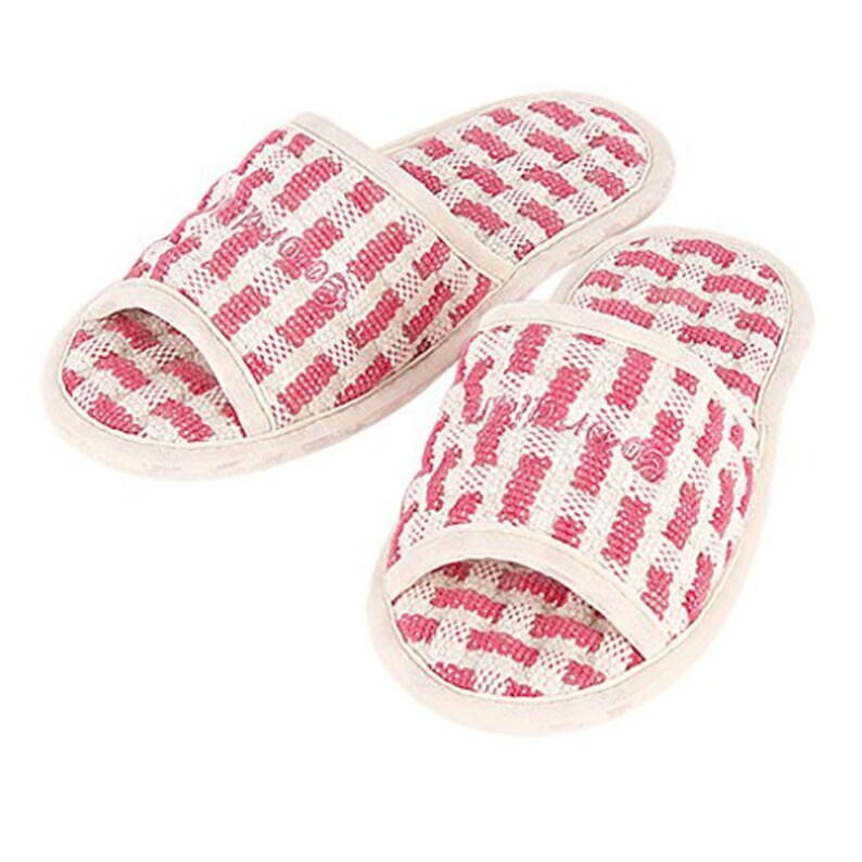 Soft Non Slip Washable Cotton Waffle Weave Slippers for Embroidery ...