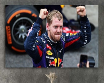 Vettel Bow Poster - Etsy