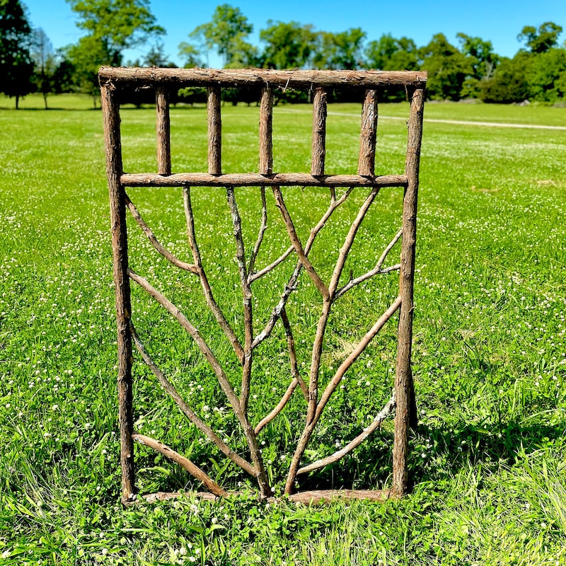 Rustic Garden Gate - Etsy